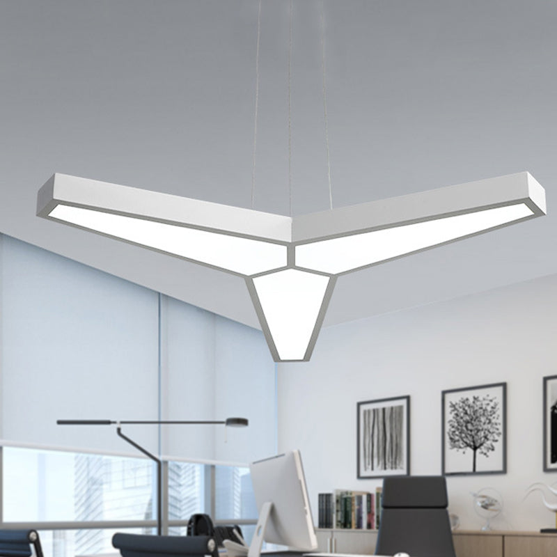 Addison Modern Y-Shaped LED Ceiling Lamp: Illuminate Your Space in Sty ...