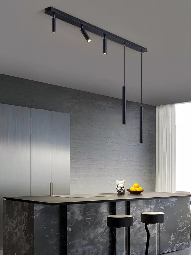 Nordic LED Ceiling Lamp - Modern Strip Design for Restaurants, Bars, K ...